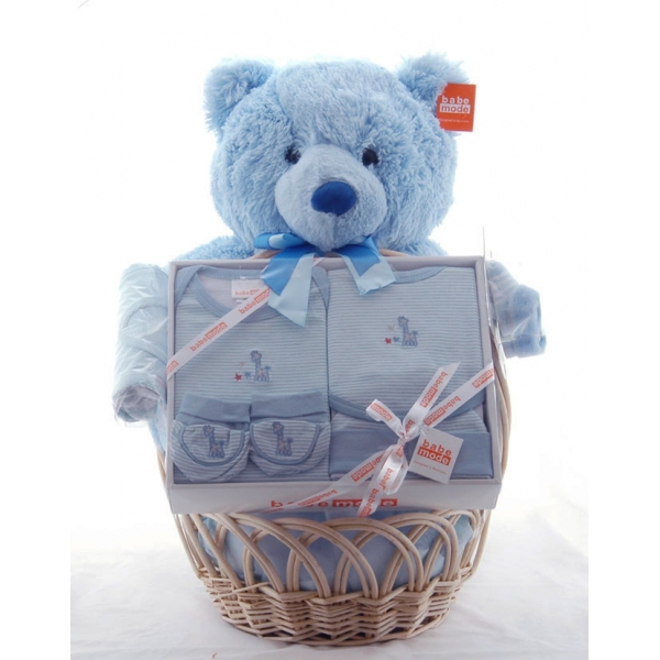 Baby Gift Basket Blue